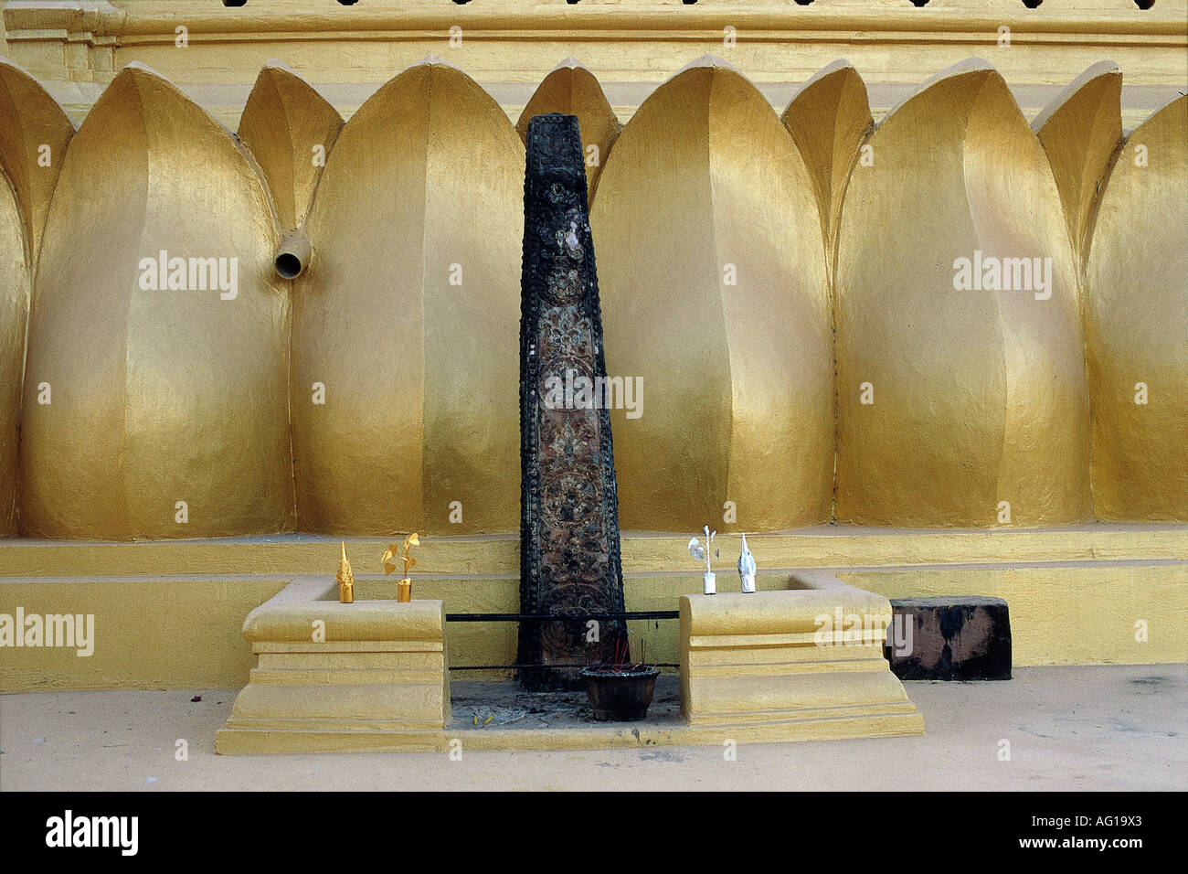 geography / travel, Laos, Vientiane, buildings, That Luang, temple ...