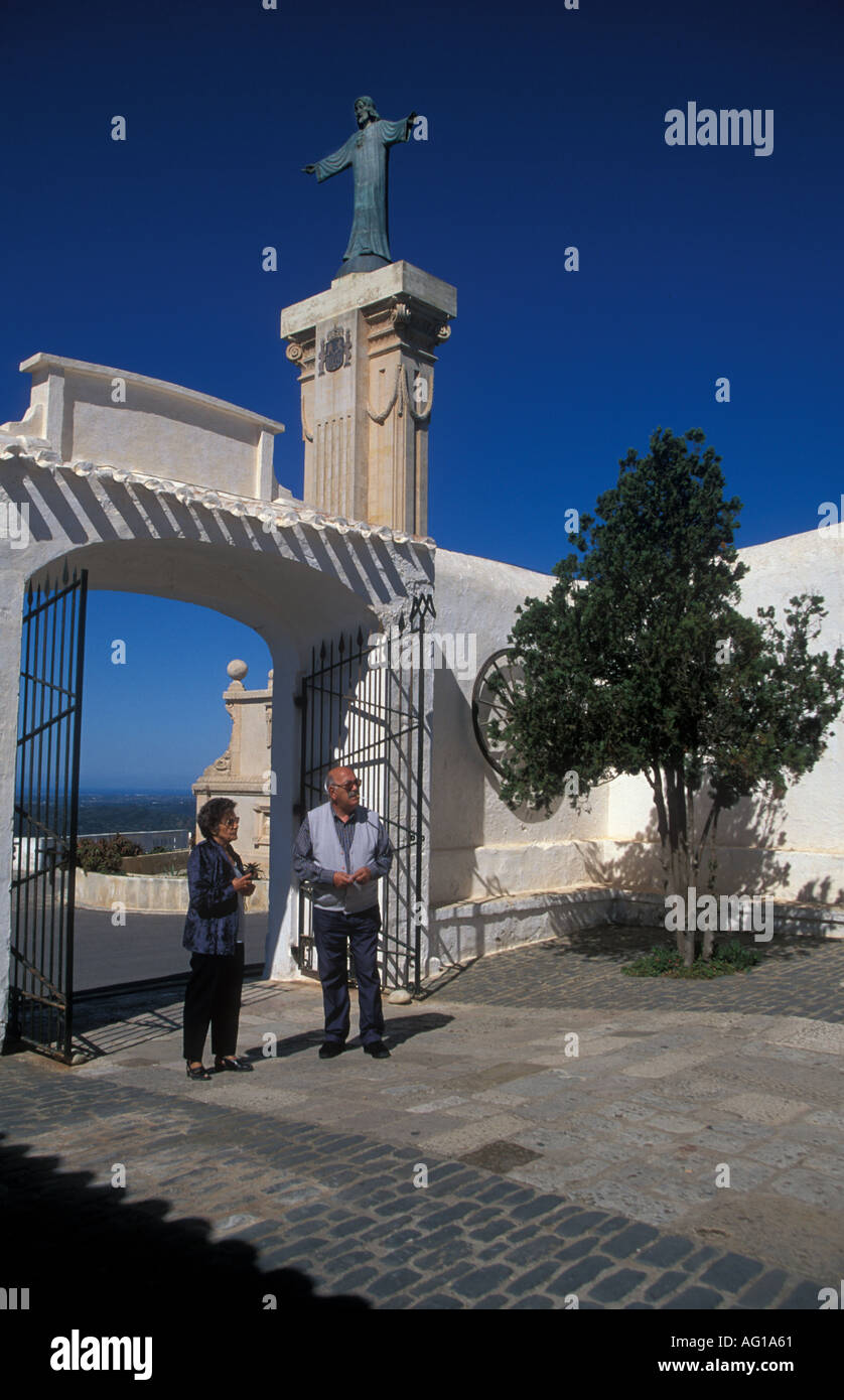 Bronze statue of Jesus Christ on El toro Menorca stands in memory of ...