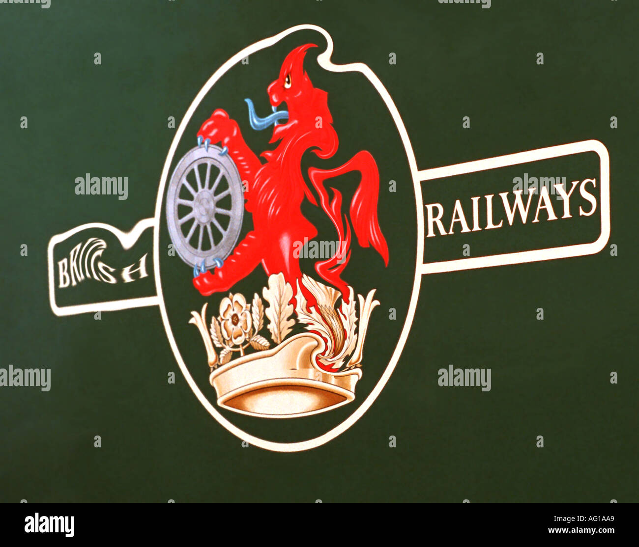 British rail logo badge hi-res stock photography and images - Alamy