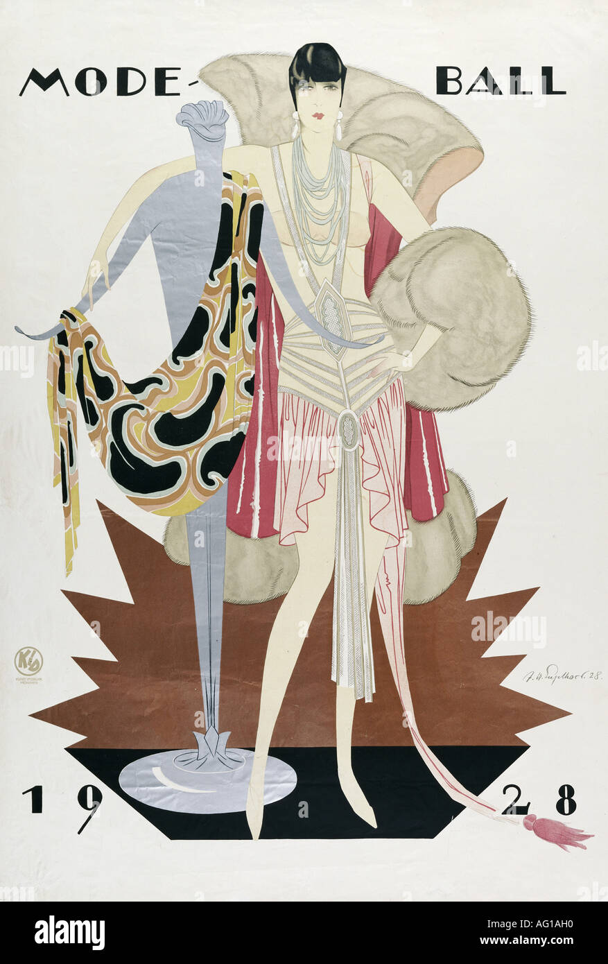 1920s poster ball hi-res stock photography and images - Alamy