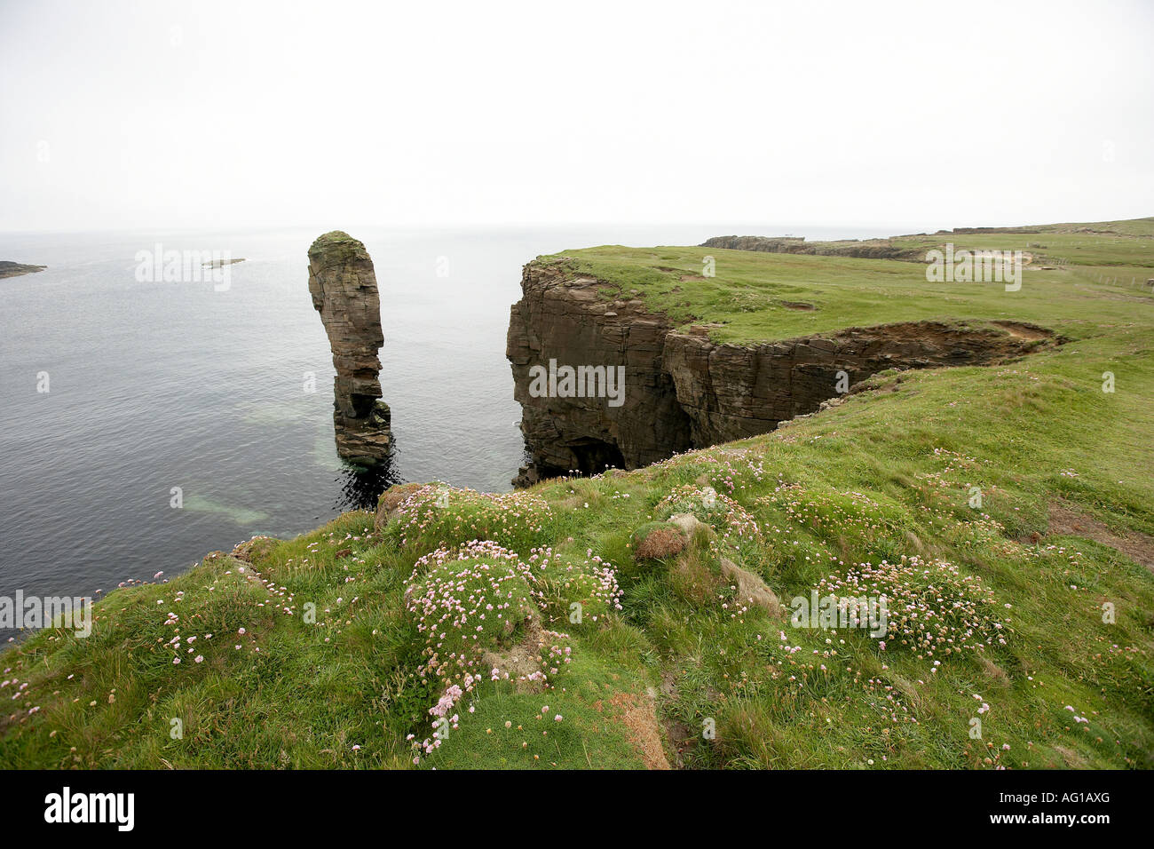 Garthna geo sea stack hi-res stock photography and images - Alamy