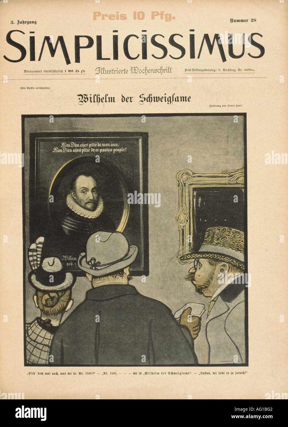 Simplicissimus exhibition hi-res stock photography and images - Alamy