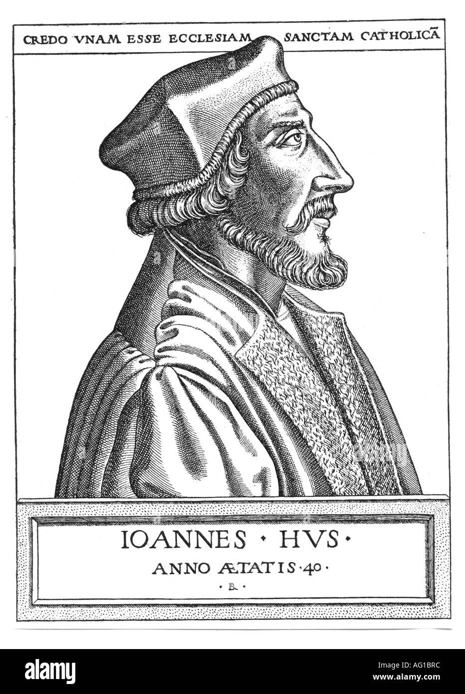 Jan hus portrait hi-res stock photography and images - Alamy
