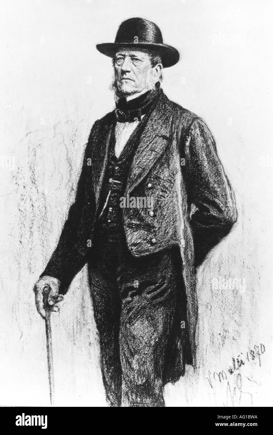 Historian frantisek palacky Black and White Stock Photos & Images - Alamy