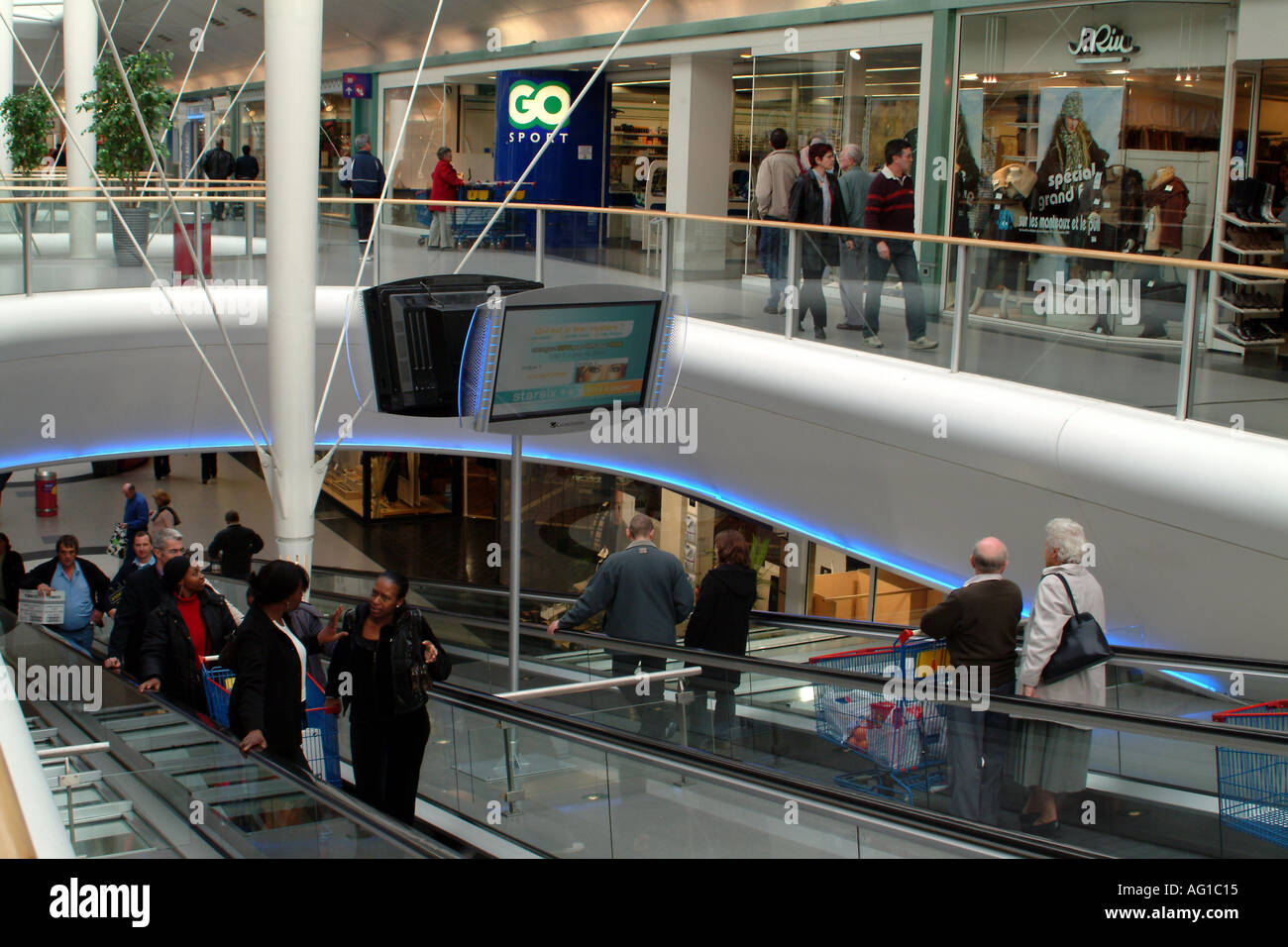 Cite Europe Shopping Centre Calais France Europe Stock Photo - Alamy