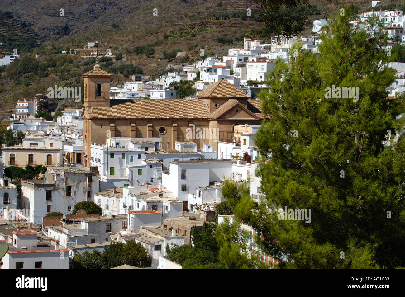 Ohanes Spain Andalucia Stock Photo - Alamy