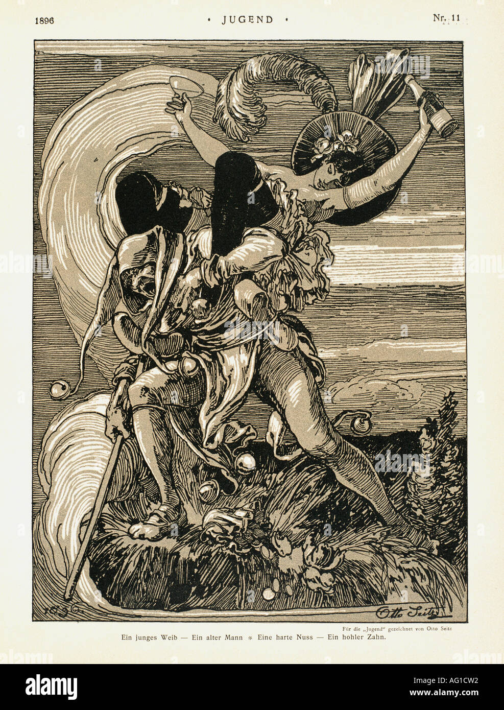 Drawing by otto seitz hi-res stock photography and images - Alamy