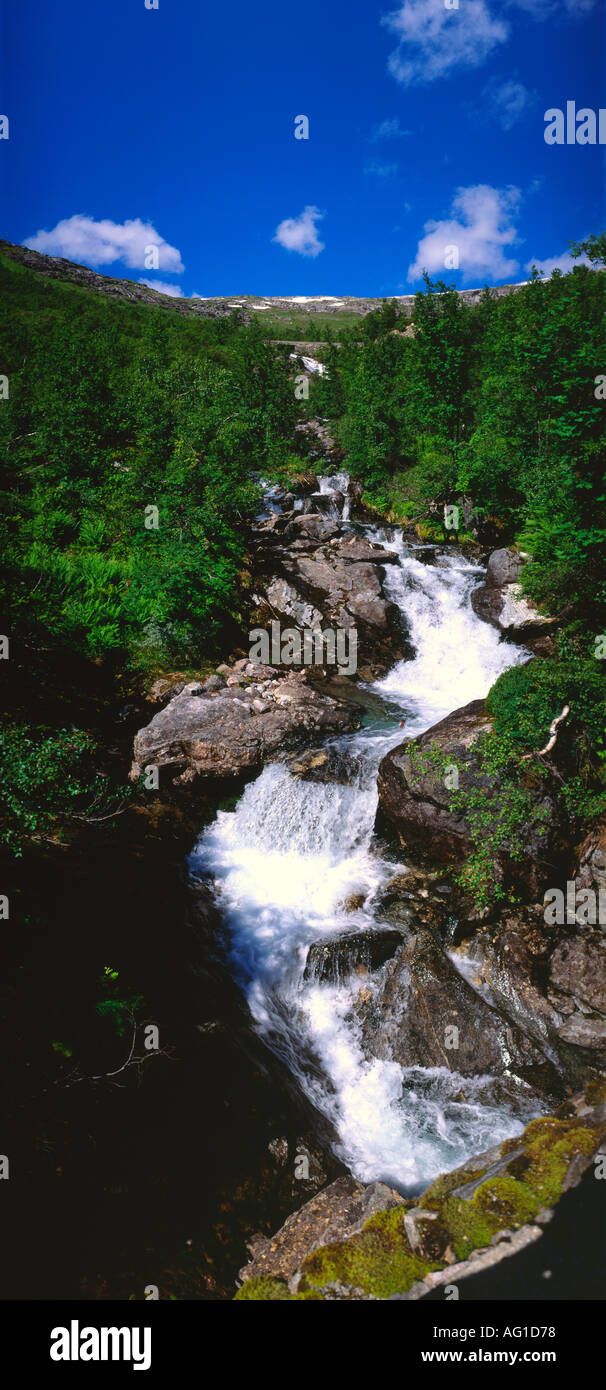 Vallestadfoss in Norway Stock Photo - Alamy