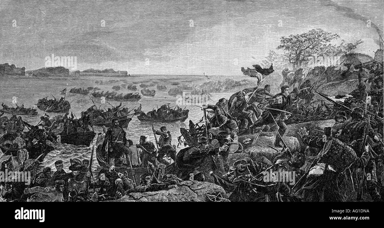 events, Second War of Schleswig 1864, Battle of Als, 29.6.1864 ...