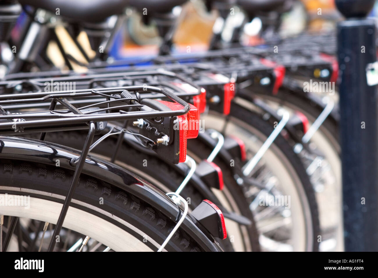 Bicycles line hi-res stock photography and images - Alamy