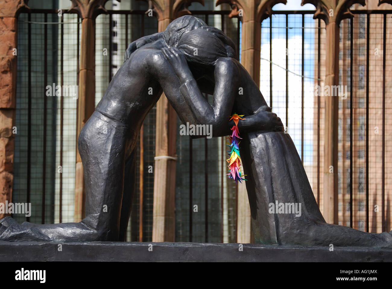 Statue of Reconciliation, St. Michael's Cathedral, Coventry, West ...