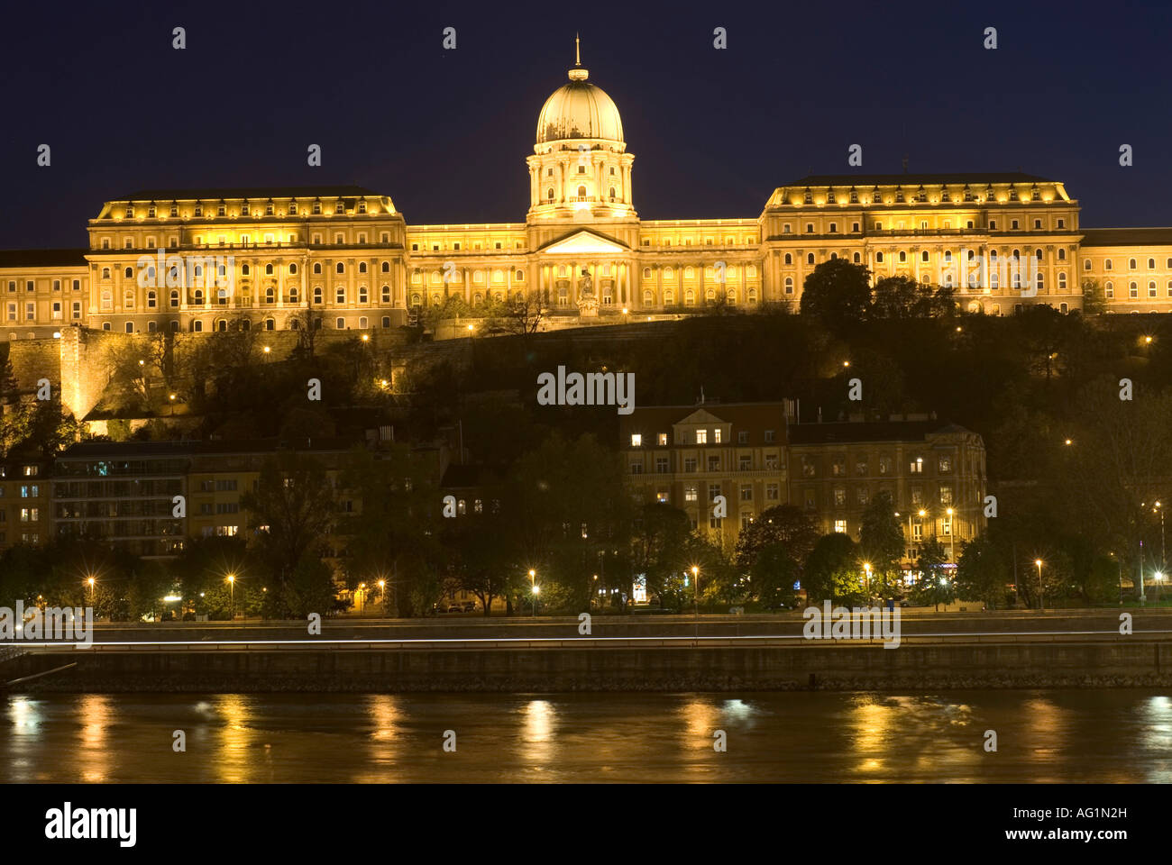Buda Castle Royal Palace Budapest Hungary Stock Photo - Alamy