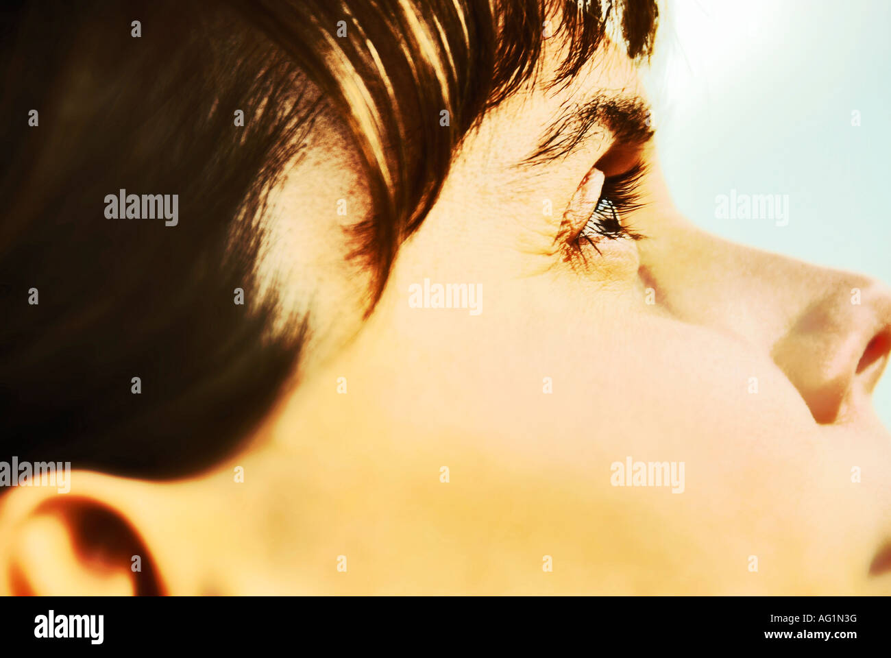 Stark white face hi-res stock photography and images - Alamy