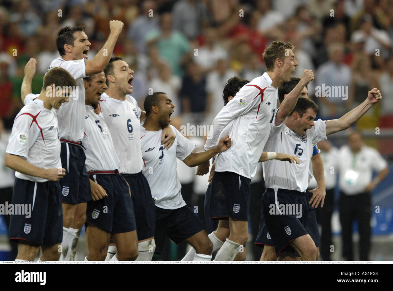 2006 the england team hi-res stock photography and images - Alamy