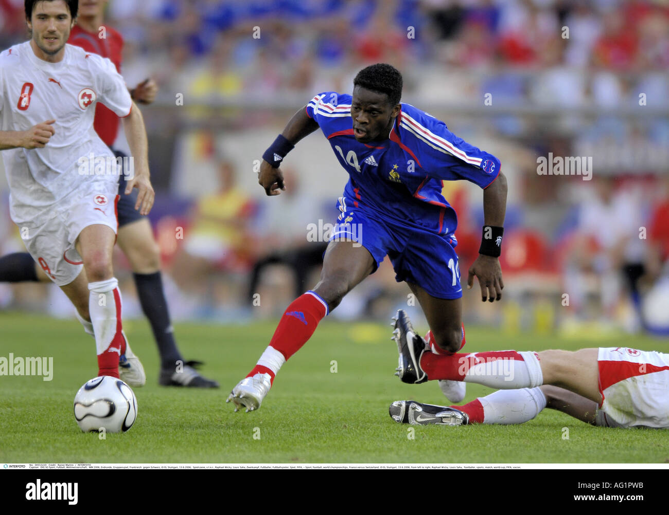 Louis saha france fifa world cup hi-res stock photography and images ...