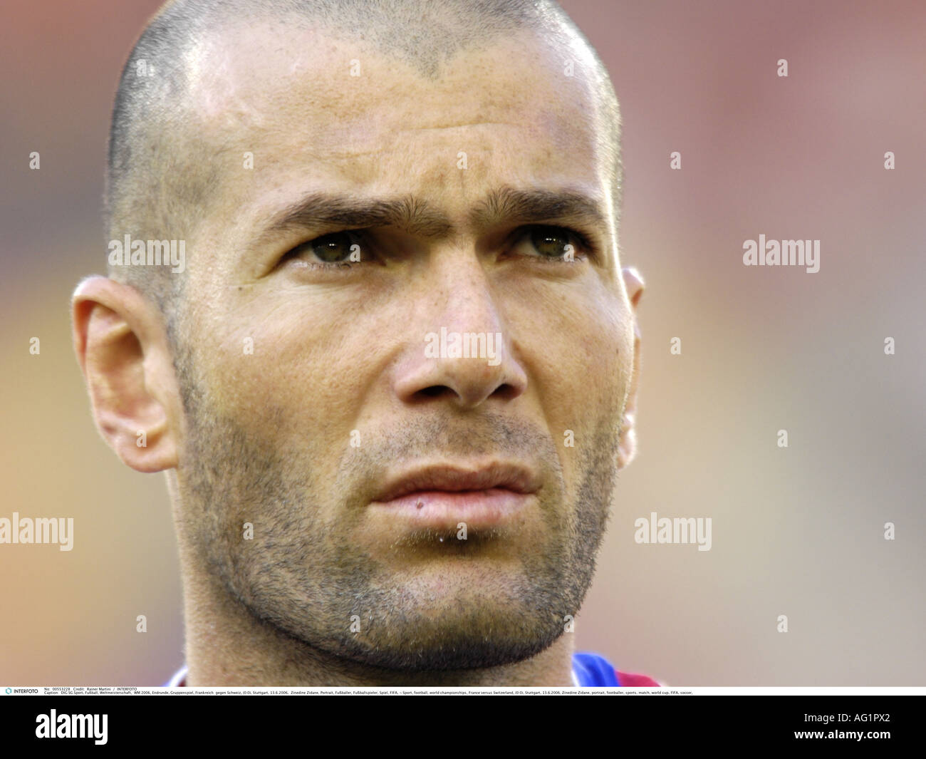 Zinedine zidane portrait hi-res stock photography and images - Alamy