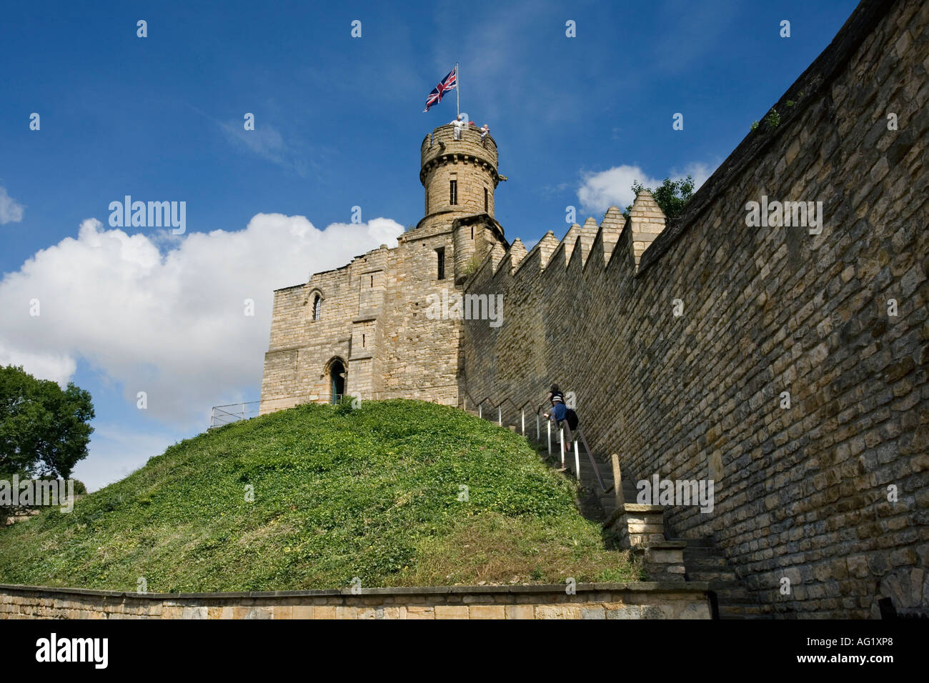 Lincoln castle observatory tower hi-res stock photography and images ...