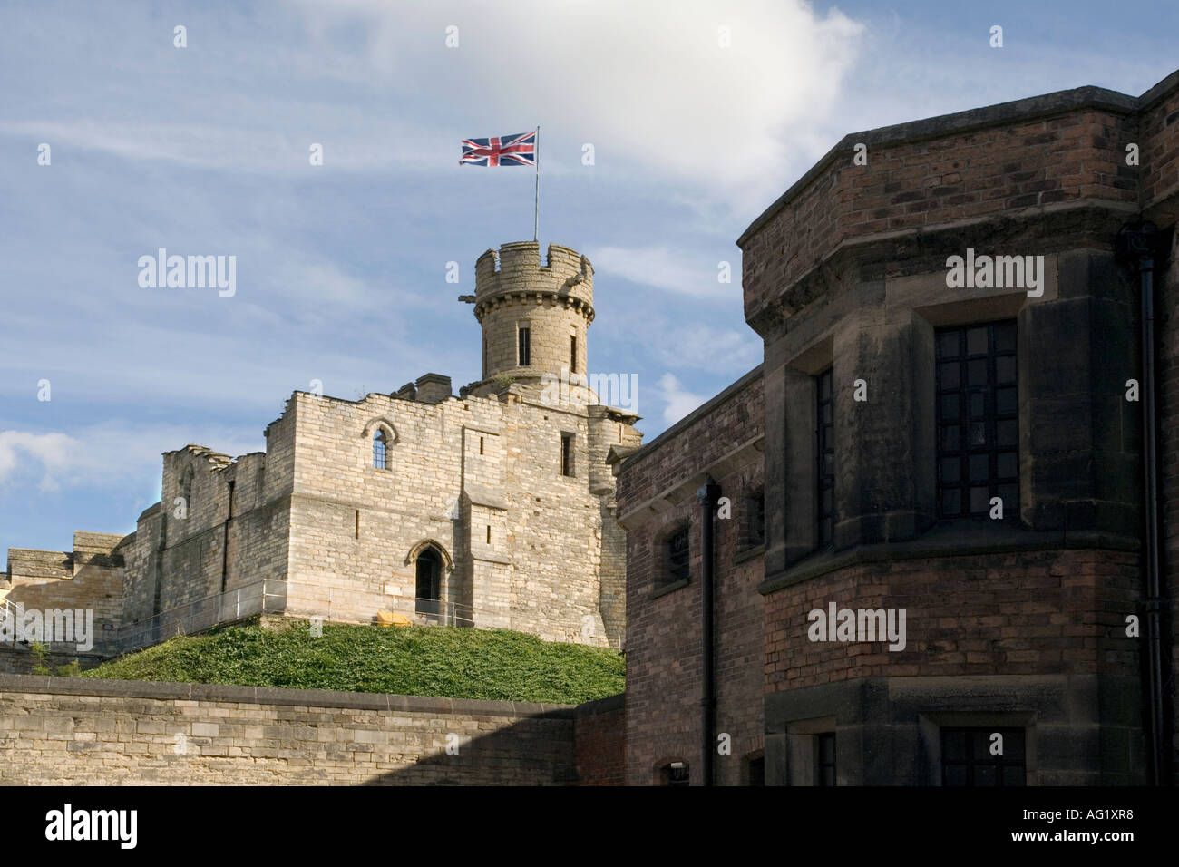 Lincoln city flag hi-res stock photography and images - Alamy