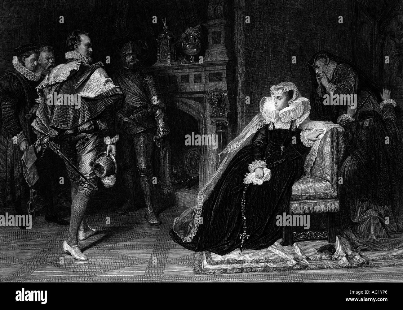 Death queen mary stuart scots hi-res stock photography and images - Alamy