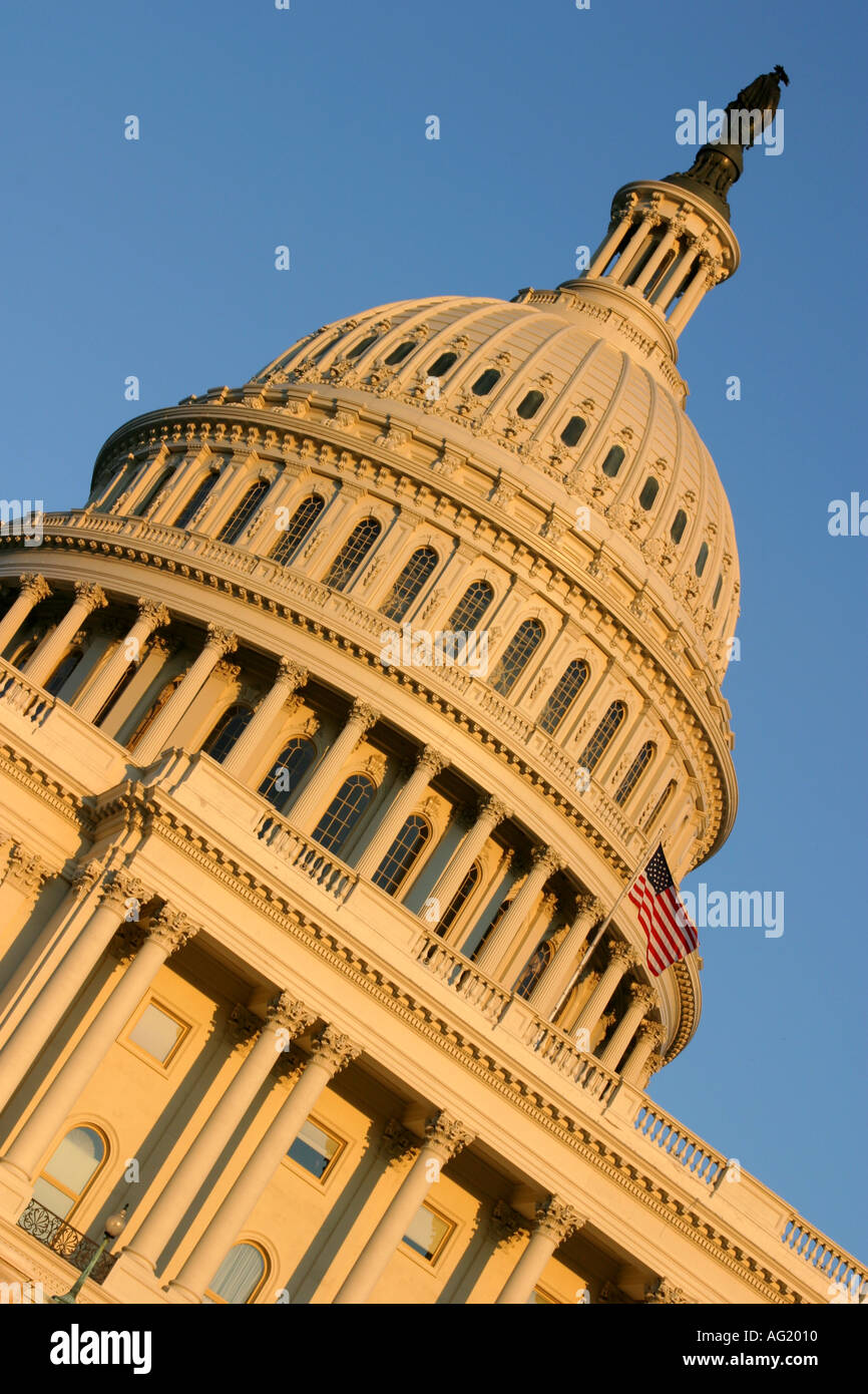 The capitol building as a symbol of power and authority hi-res stock ...