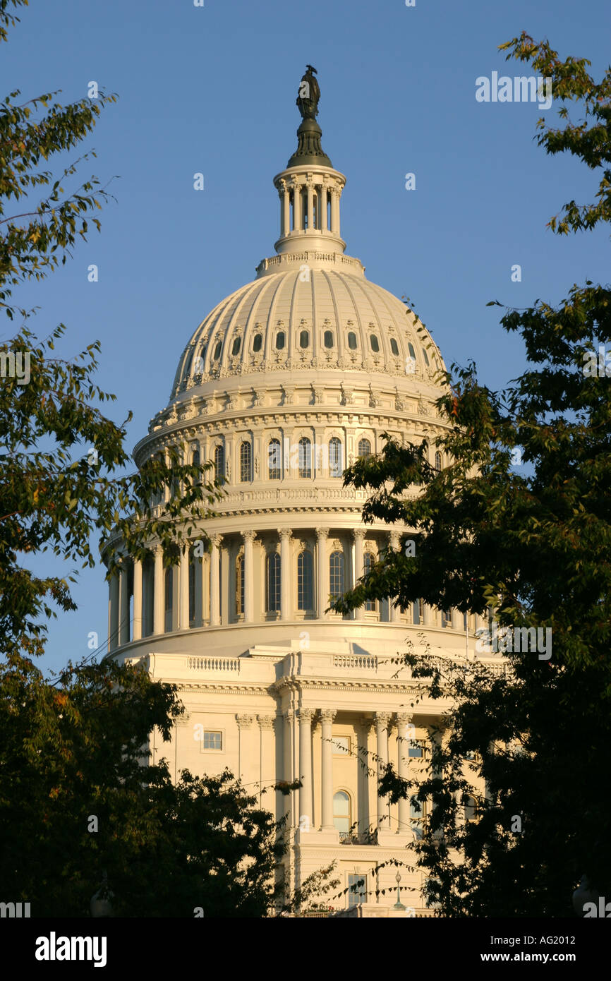 The capitol building as a symbol of power and authority hi-res stock ...