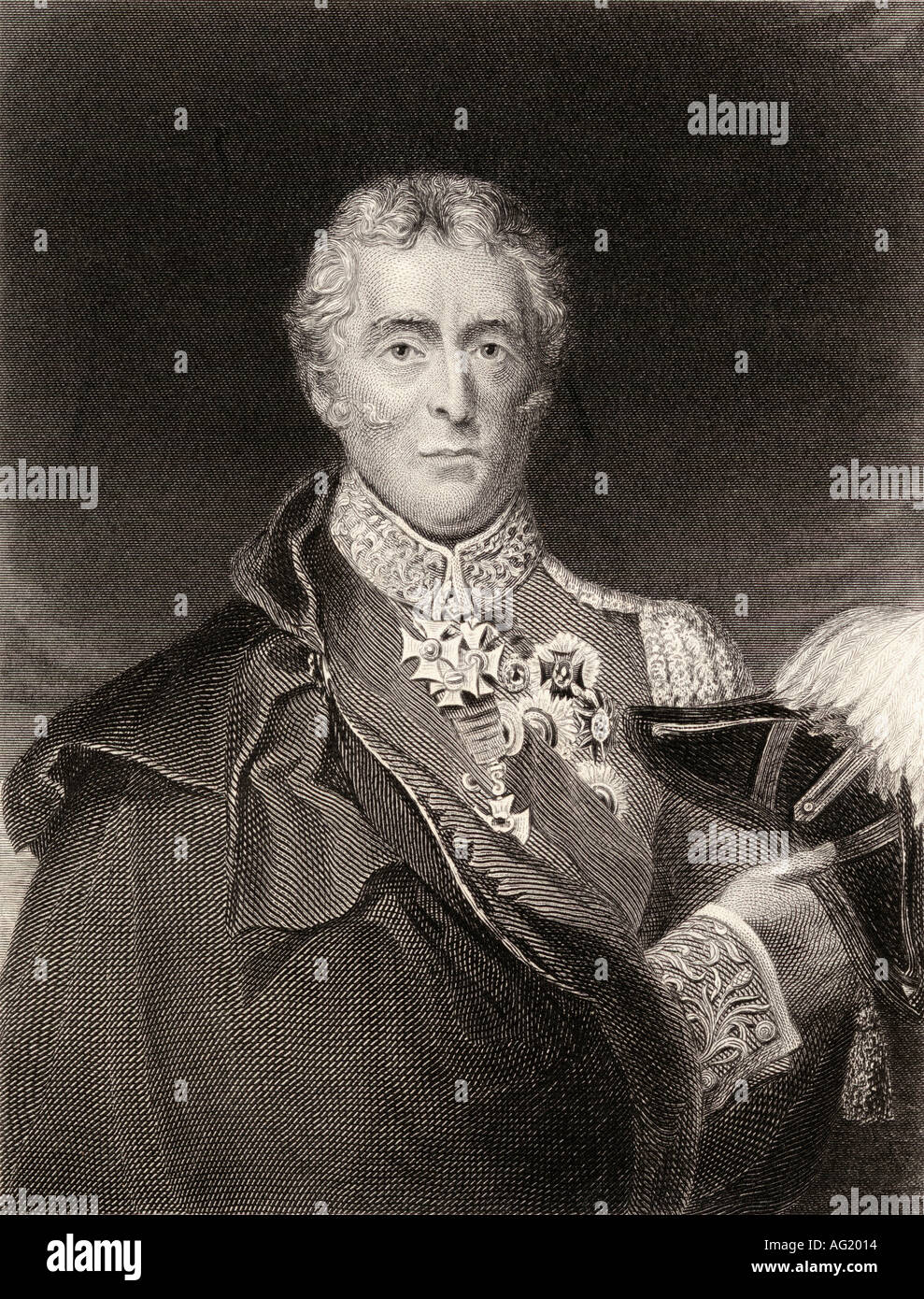Arthur Wellesley, 1st Duke of Wellington, 1769 -1852. British soldier ...