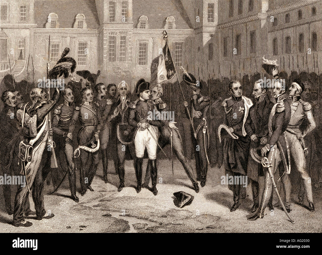 Napoleon Abdication 1814 High Resolution Stock Photography and Images ...