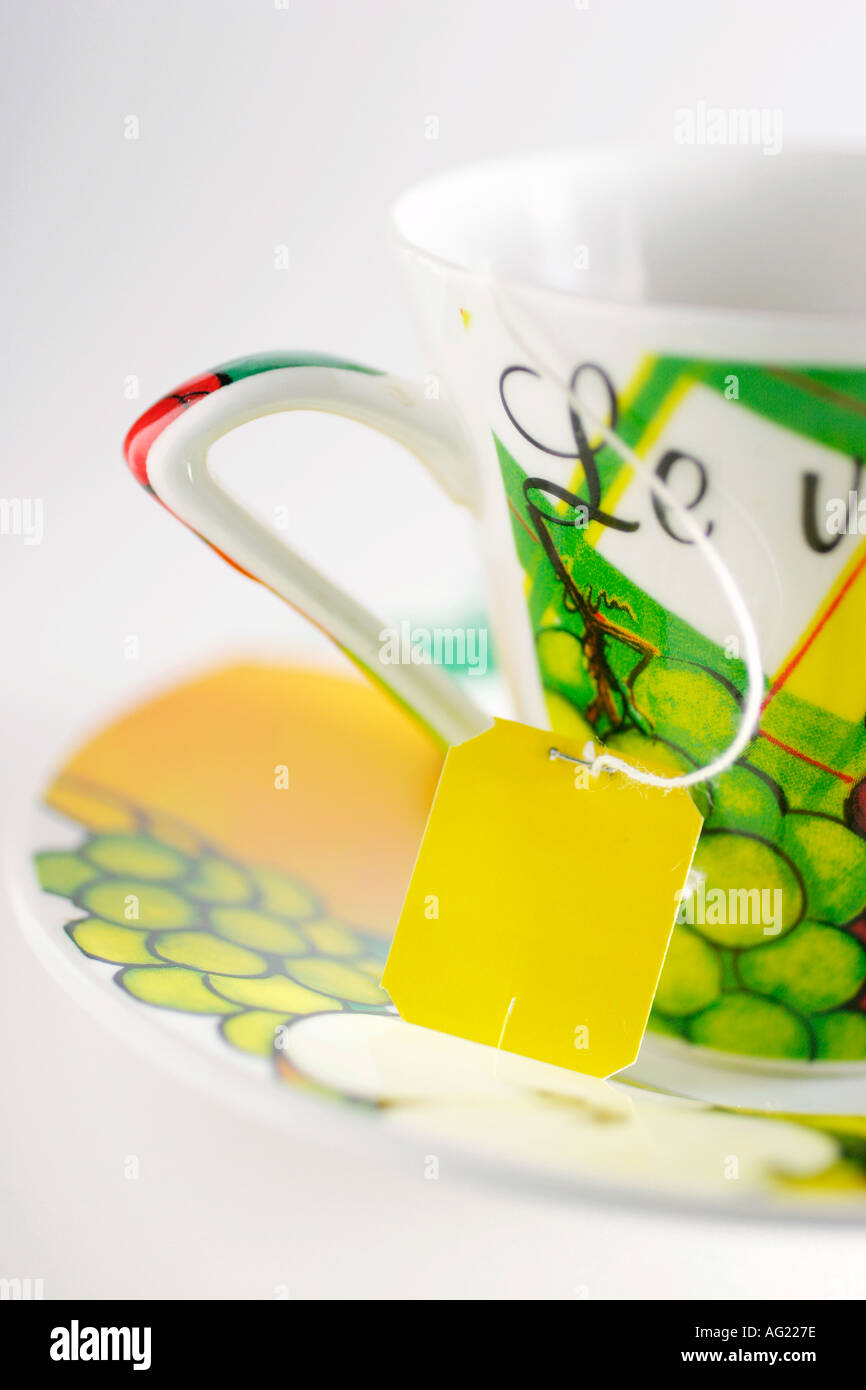 Cup and Saucer Stock Photo - Alamy