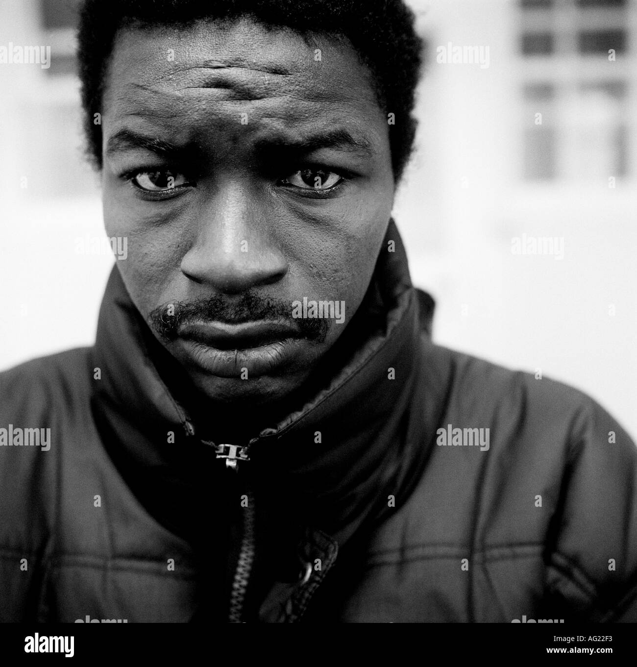 African refugee boy Black and White Stock Photos & Images - Alamy