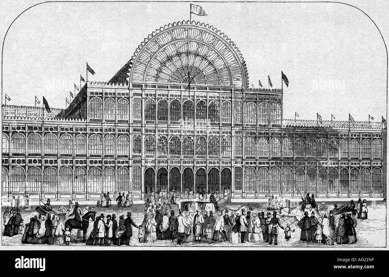 exhibition, world exhibition London 1.5. - 18.10.1851 Stock Photo - Alamy