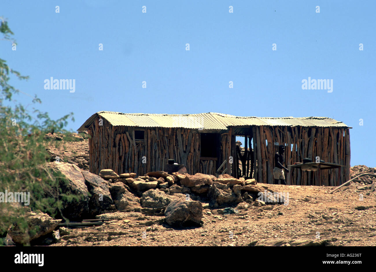 Traditional dwelling in Damaraland, North West Namibia Stock Photo - Alamy