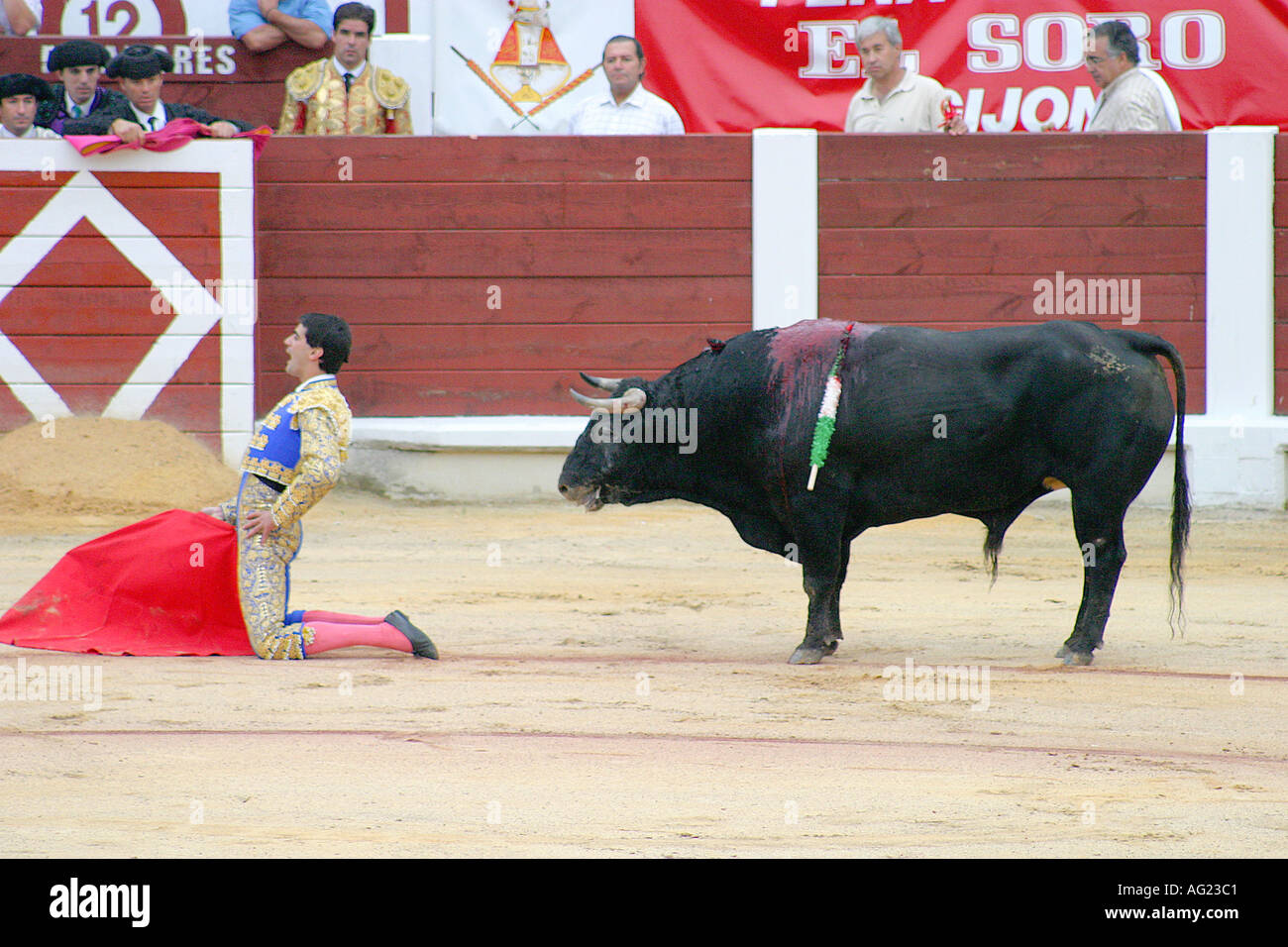 Jesús Janeiro Jesulín de Ubrique in a display of courage Stock Photo ...