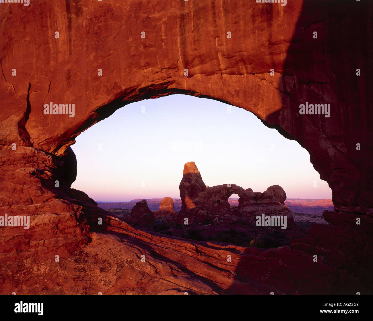 geography / travel, USA, Utah, landscapes, Arches National Park, view ...