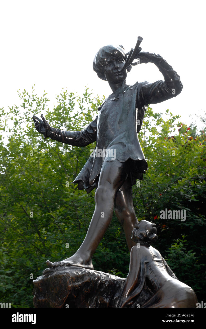Peter Pan statue in Hyde Park London Stock Photo - Alamy