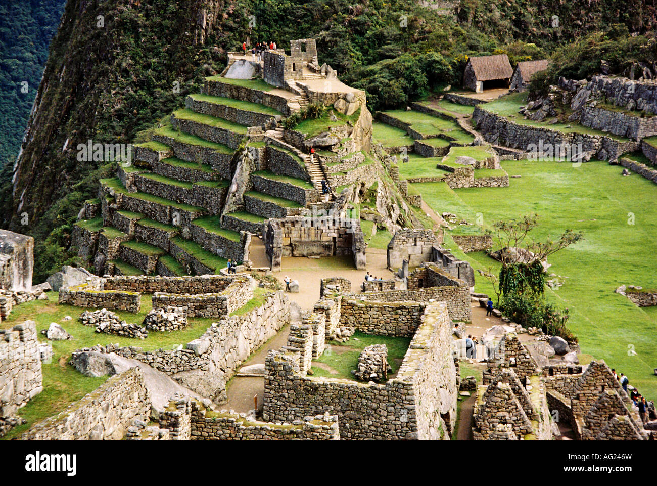 inca ruins of machu picchu Stock Photo - Alamy