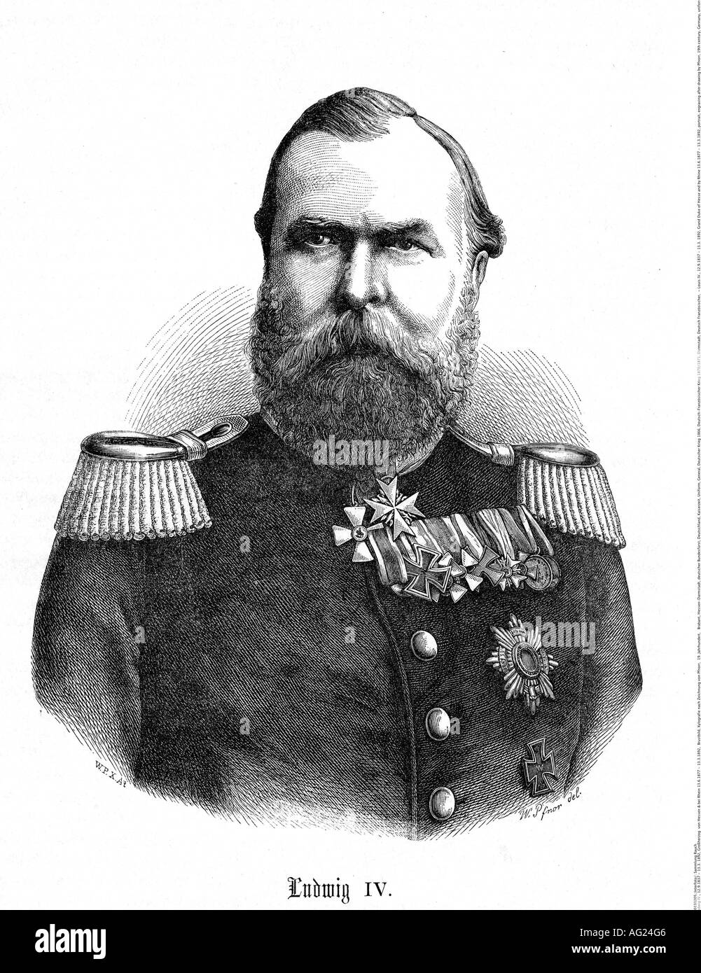 Grand duke ludwig iv Black and White Stock Photos & Images - Alamy