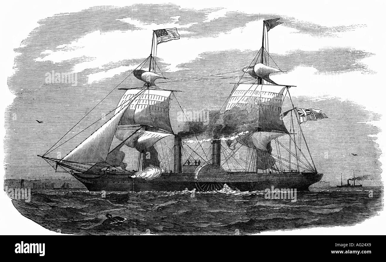 transport / transporation, navigation, ships, paddlesteamer "Arabia ...