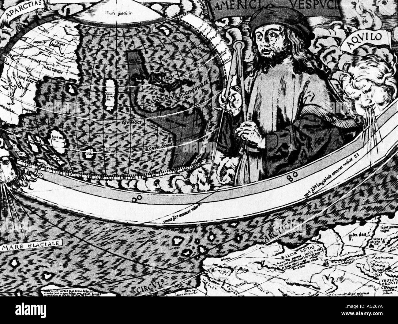 Vespucci map High Resolution Stock Photography and Images - Alamy