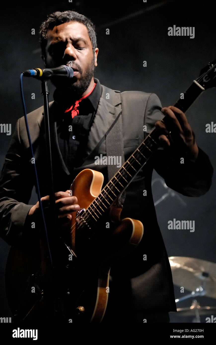 The Dears - Murray Lightburn - Lead Singer Stock Photo - Alamy
