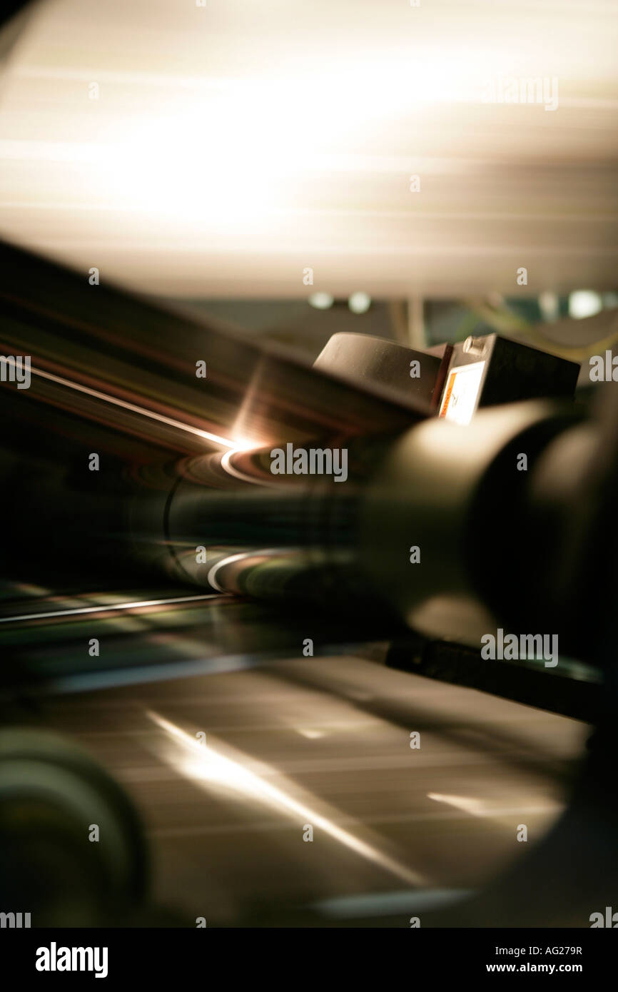 Paper factory rollers hi-res stock photography and images - Alamy