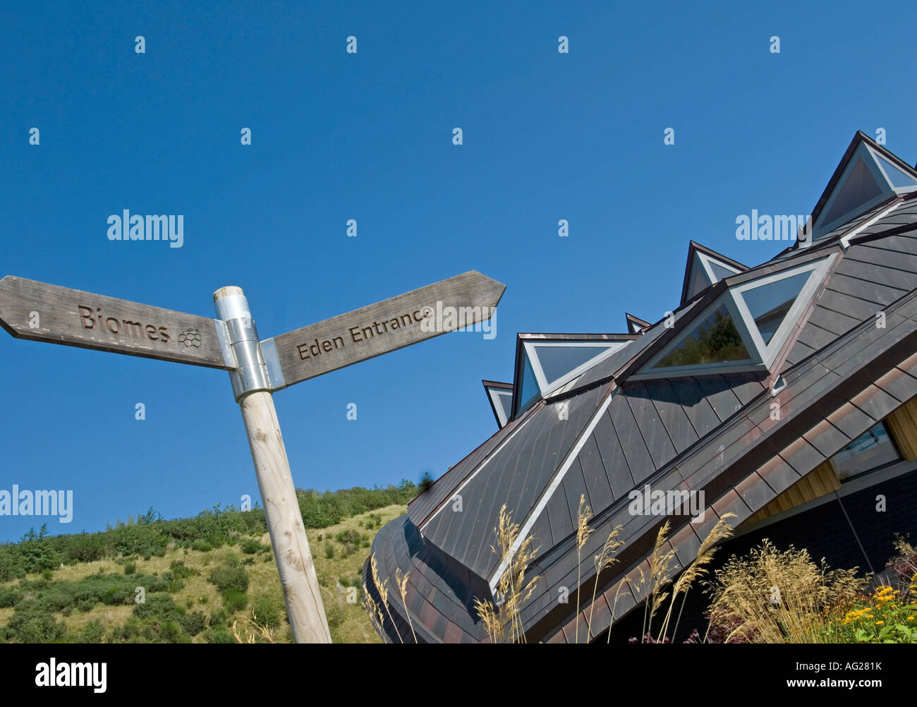 Eden Project Cornwall Stock Photo - Alamy