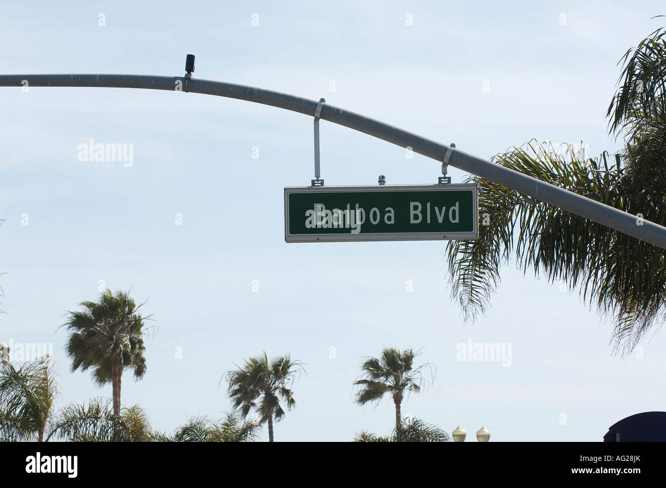 Balboa Blvd, Orange County Stock Photo - Alamy