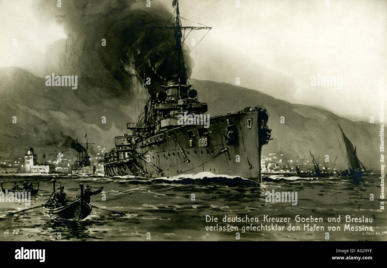 Sms goeben 1914 hi-res stock photography and images - Alamy