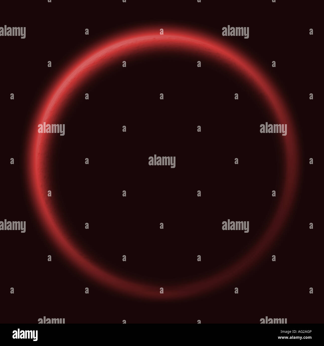 Illustrated version of the sun with an outer glow at a solar eclips ...