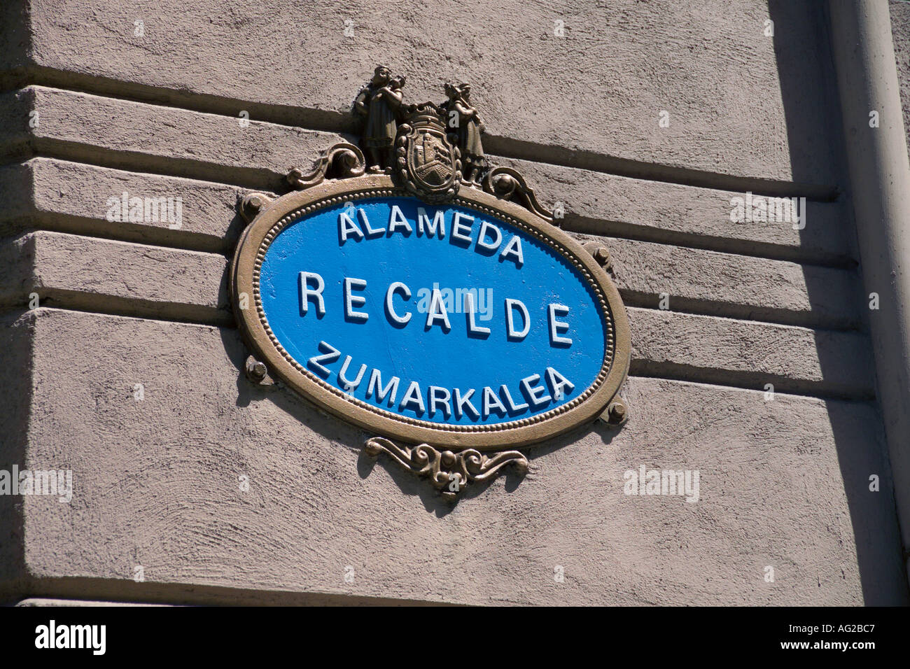 Bilbao street signs hi-res stock photography and images - Alamy