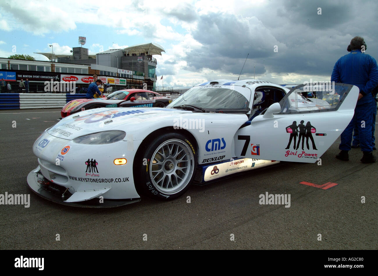 GT SILVERSTONE 250503 AMANDA STRETTON ANNIE TEMPLETON VIPER Stock Photo ...