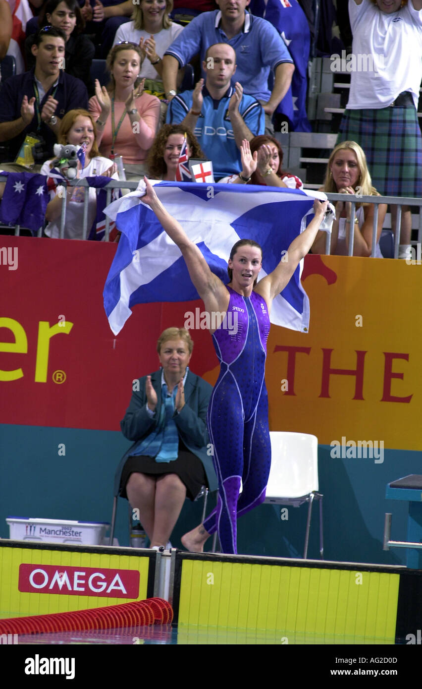 ALISON SHEPHERD SCO WNS 50M BUTTERFLY COMMONWEALTH GAMES 030802 Stock ...