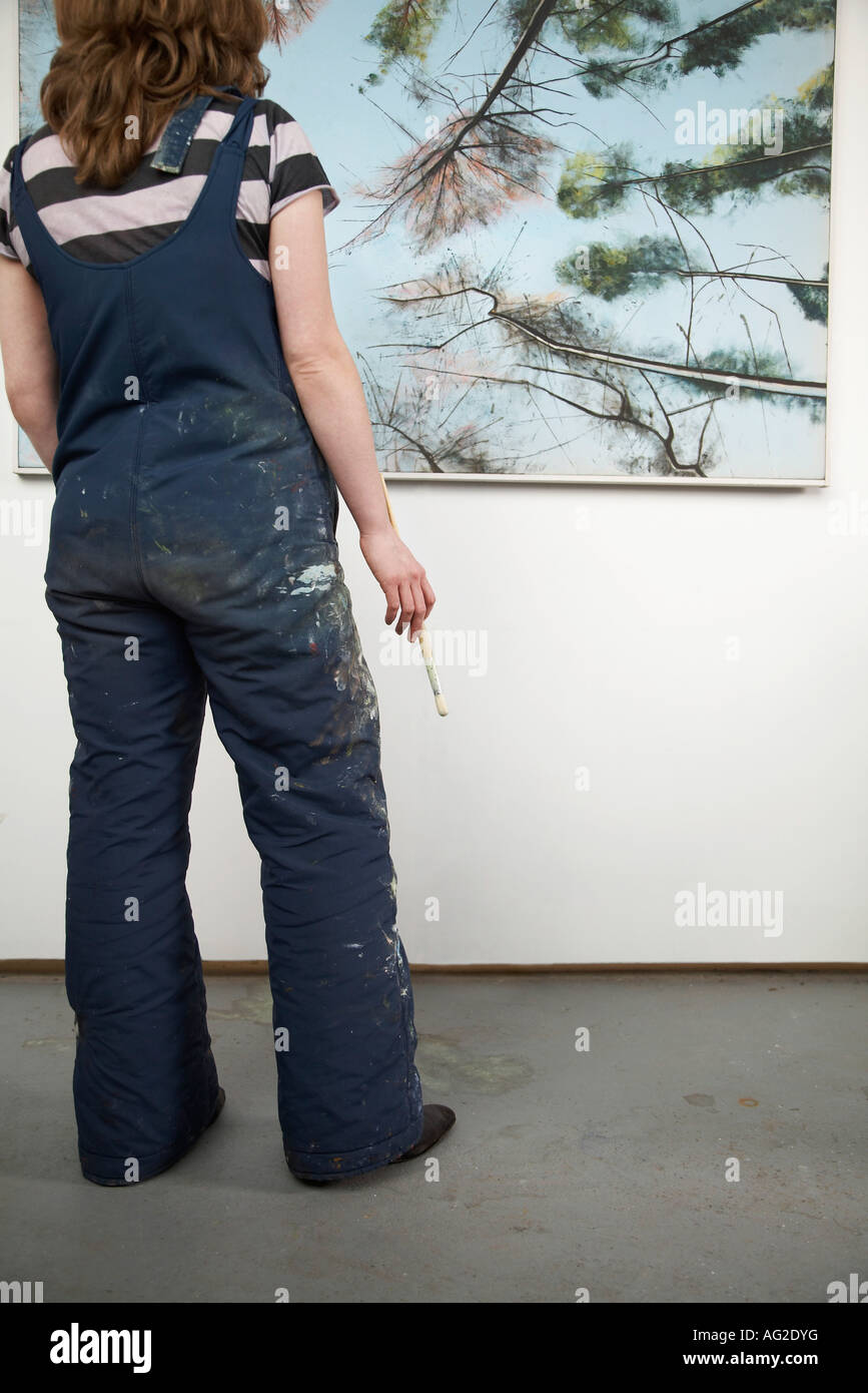 Painting back hi-res stock photography and images - Alamy