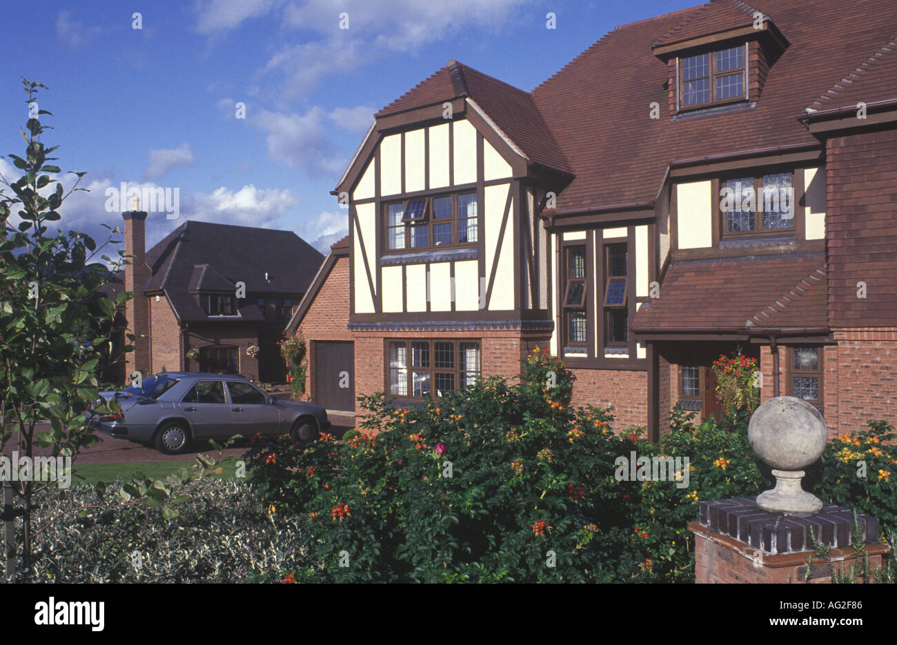 Mount St Denys Modern Executive Housing Lisvane Cardiff Wales UK ...