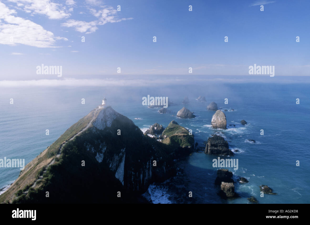 Nugget point lighthouse sunrise hi-res stock photography and images - Alamy